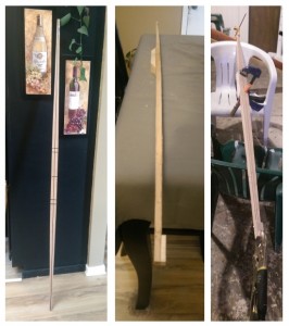 How to Make a Homemade Long Bow With Wood From the Hardware Store